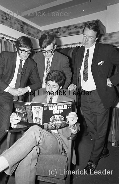 Al Finucane at his shop with JOS July 1970. | From Limerick With Love