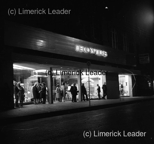 Boyd's New Store for Advertising June 1970. | From Limerick With Love