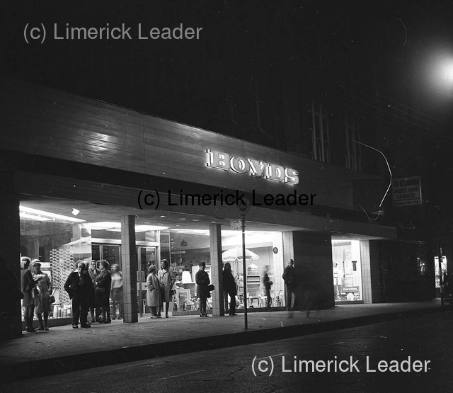 Boyd's New Store for Advertising June 1970. | From Limerick With Love