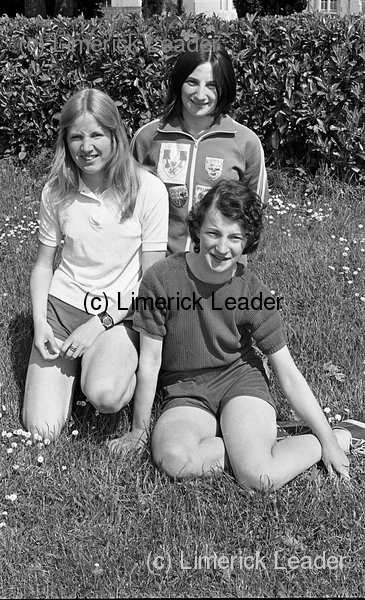 Breda and Margeret Larkin and Joan Enright, Athletic winners in St ...