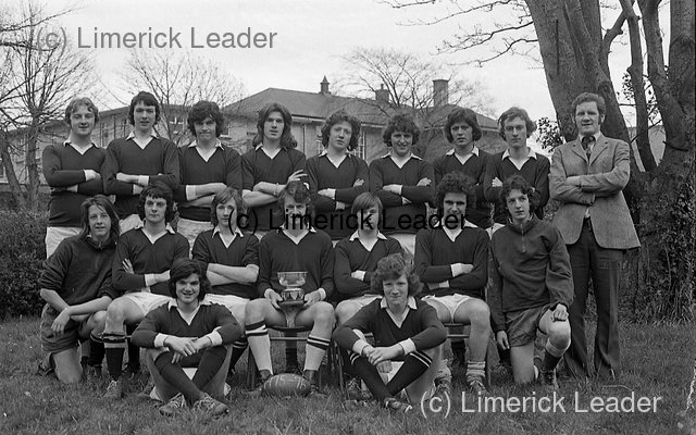 CBS Sexton St rugby team Munster Schools Shield and O'Brien Cup winners ...