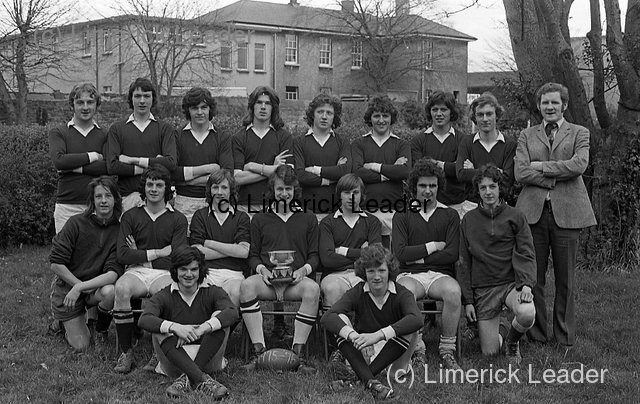 CBS Sexton St rugby team Munster Schools Shield and O'Brien Cup winners ...