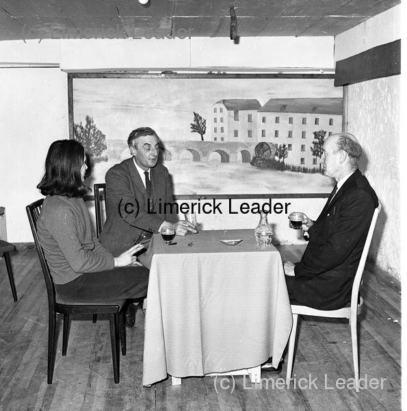 Croom House Hotel Painting of Mill with artist and owners 4-5-70 | From ...