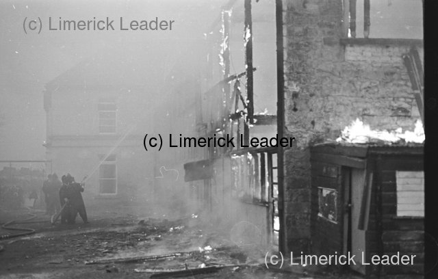 Fire in Rosbrien House 2-July 1970 | From Limerick With Love
