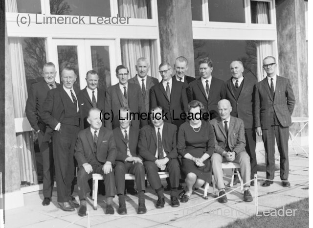 Irish Golf Secretaries at Limerick Golf Club 2-12-1970 | From Limerick ...