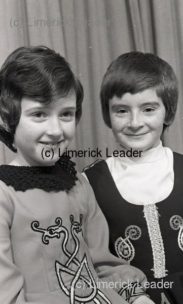 Maria Sherlock and Deirdre Hogan O'Rourke School of Dancing March 1976 ...