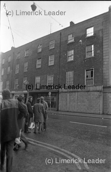Patrcik St. buildings demolished, 2nd December 1974 | From Limerick ...