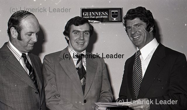 Presentation of cheque to Mayor Thady Coughlan at Guinness Depot for ...