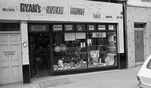 Ryans Shop Patrick Street July 1970 | From Limerick With Love
