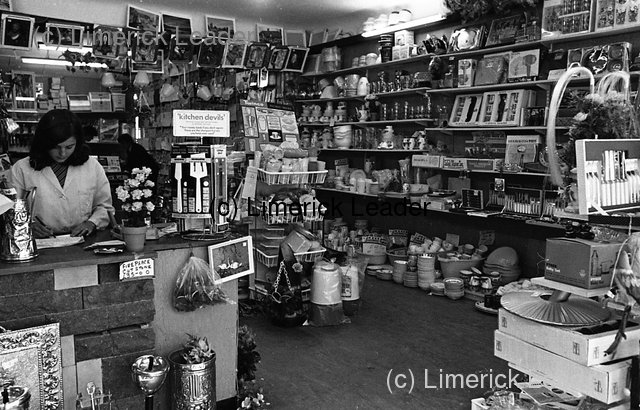 Ryans Shop Patrick Street July 1970 | From Limerick With Love