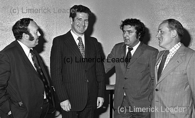 SDLP members with the Mayor at Cruise's meeting Paddy Devlin and John ...