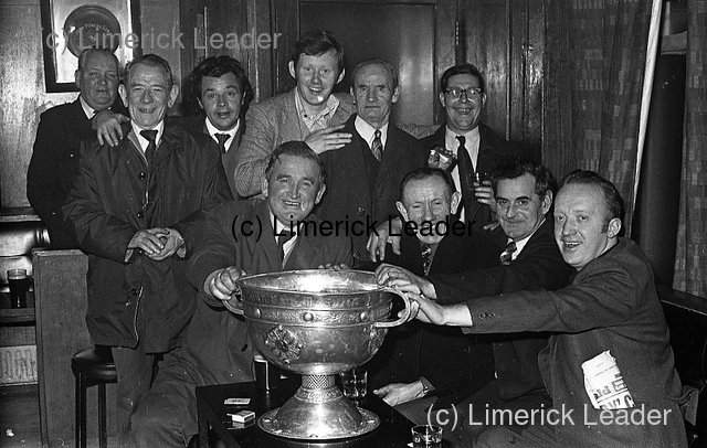 Sam Maguire Cup at Railway Hotel February 1976 | From Limerick With Love