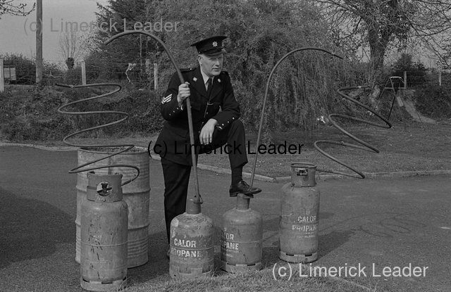 Sgt. Michael Solan with still at Ardnacrusha Garda Station | From ...