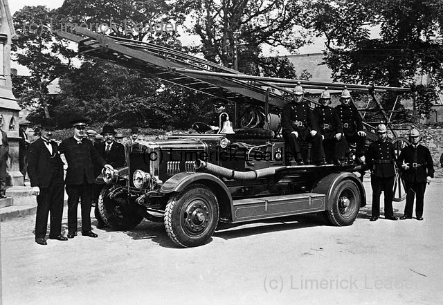 Copy negatives 1930 fire engine | From Limerick With Love